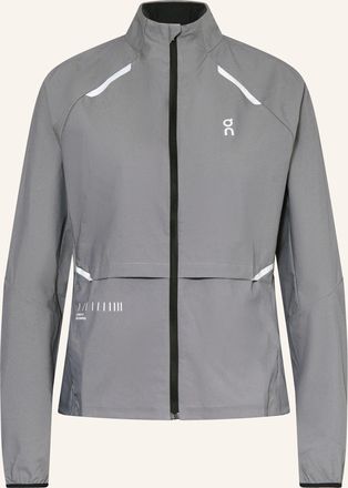 On Laufjacke Weather Lumos grau