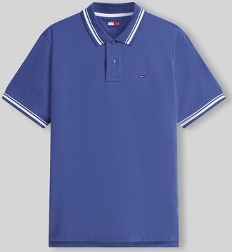 Tommy Jeans Regular Fit Poloshirt aus reiner Baumwolle