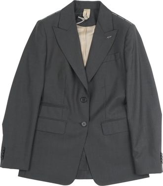 Max Mara Femme, Vestes, Gris, Taille: 36 FR Blazers