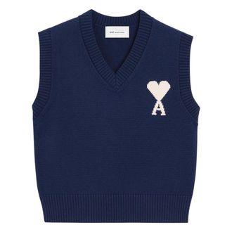 Ami Herren, Strickwaren, Blau, LGr&ouml;&szlig;e