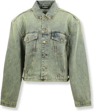 Entire studios Entire Studios, Femme, Vestes, Vert, Taille: 42 FR Veste en jean Gem