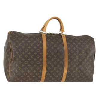 Louis Vuitton Pre-owned Canvas Weekender - - Pre-owned - Damen - Braun - ONE SIZE