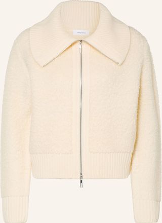 Darling Harbour Darling Harbour Strickjacke Im Materialmix weiss