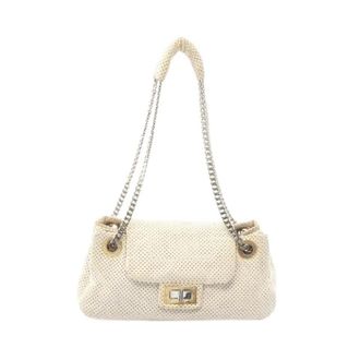 Chanel Pre-owned Sac bandouli&egrave;re en cuir 2.55 - Femme - Pre-owned - Beige - Taille: ONE Size