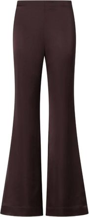 Pinko Pinko, Femme, Pantalons, Rouge, Taille: 40 FR Pantalon &Eacute;vas&eacute; Coupe Droite