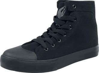 Black Premium by EMP Unisex Schwarze High-Sneaker vegan EU45