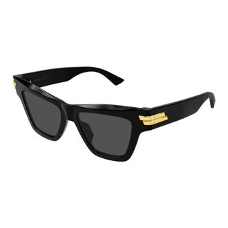 Bottega Veneta Lunettes de soleil Mitre oeil de chat - Femme - Accessoires - Noir - Taille: 53 MM
