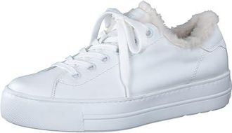 Paul Green Femme Chaussures à Lacets, Dame Chaussures Confortables,Double Chaud,Chaussure Basse Confort,Lacets,Confortable,Weiß (White),38.5 EU / 5.5 UK