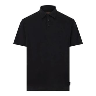 Zanone Polo Mc - - Tops - Herren - Schwarzk - XL