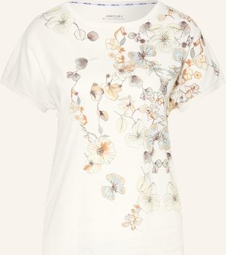Marc Cain T-Shirt Mit Schmucksteinen weiss
