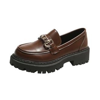 Generic Mocassins larges pour femme - Couleur unie - Polyvalents - Antid&eacute;rapants - Respirants - Confortables - Style d&eacute;contract&eacute; - Pour le travail et les f&ecirc;te