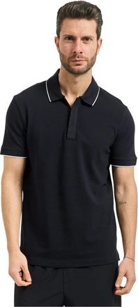 A|X Armani Exchange Homme, Tops, Bleu, Taille: 2XL Polo Coupe Slim