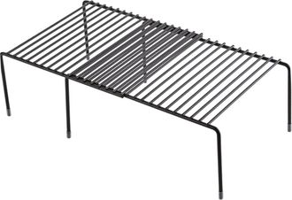 BESPORTBLE Verstellbares Ausziehbares K&uuml;chenregal aus Robustem Eisen Multifunktionaler Stapelbarer Organizer f&uuml;r Arbeitsplatte Schrank und Vorratsschrank Platzsp