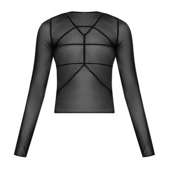 Rick Owens Femme, Tops, Noir, Taille: 40 FR Temple Top