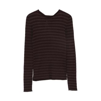 Twinset Pull &agrave; manches longues - Femme - Tops - Brun - Taille: 38 FR