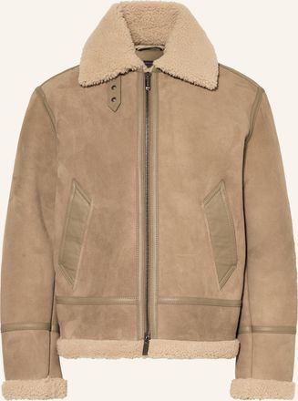 Tommy Hilfiger Lederjacke gruen