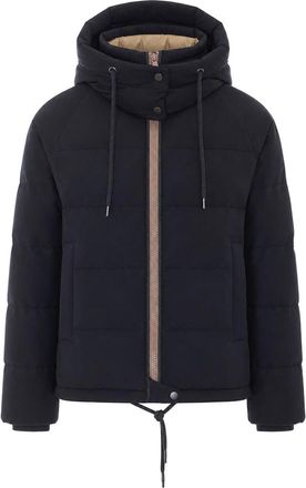 Brunello Cucinelli Blouson Rembourr&eacute; - Noir