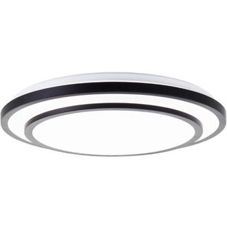 Brilliant plafonnier noir luciano &oslash; 49,5 cm - G80564A76