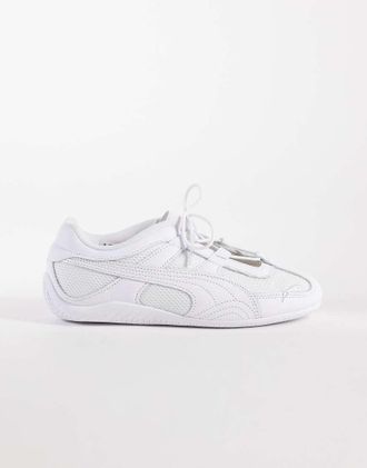 Puma Speedcat GO - Baskets style babies - Rose m&eacute;tallis&eacute;-Blanc