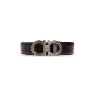Ferragamo Double Adjus Reversible Belt - - Accessories - Herren - Braun - 110 CM