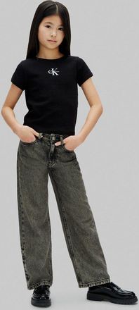 Calvin Klein Jeans T-Shirt MONOLOGO BABY TEE Regular fit f&uuml;r Kinder, mit Logoschriftzug