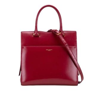 Saint Laurent Pre-owned Uptown Shoulder Bag - Femme - Pre-owned - Rouge - Taille: ONE Size