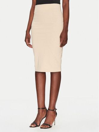 Vicolo Bleistiftrock TD0093 Beige Regular Fit