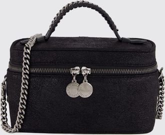 Stella McCartney Mini sac Falabella Vanity en Eco Alter Mat avec cha&icirc;ne