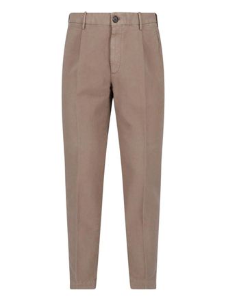Incotex Straight Cotton Trousers