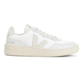 Veja Homme, Chaussures, Blanc, Taille: 37 EU Baskets en maille blanche