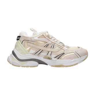 Ash Beige Sneakers aus Leder und Mesh - - Shoes - Damen - Beige - 36 EU