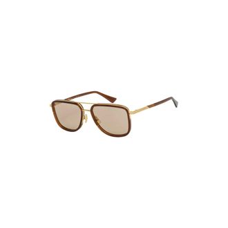 Bottega Veneta Lunettes de soleil aviateur - Homme - Accessoires - Brun - Taille: 56 MM