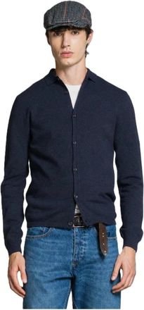 IMPURE Cardigans - - Knitwear - Herren - Blau - 2XL