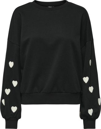 Only Onlmacy L/S O-Neck Box Cc SWT