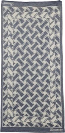 Drumohr Homme, Accessoires, Multicolore, Taille: ONE Size Serviette de plage en coton &agrave; motifs