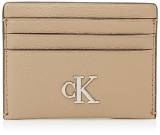 Calvin Klein PVH Europe B.V. Portefeuille Minimaliste Monogramme 6CC K60K612746 pour Femme, Gris, Taille Unique, Gris, Taille Unique