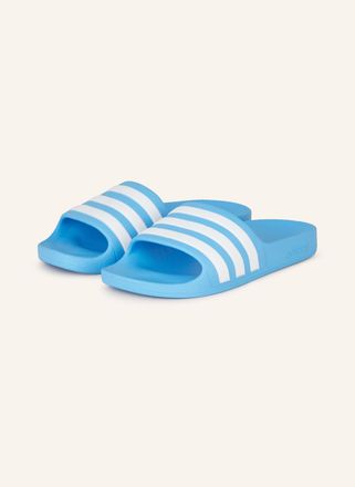 adidas Pantoletten Adilette Aqua blau