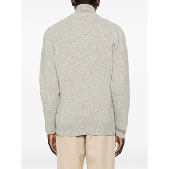 Scaglione Wool Crew-Neck Sweater - Gray