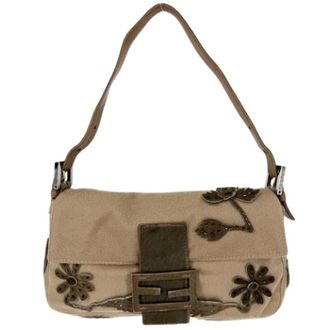 Fendi Sac bandouli&egrave;re vintage Pre-owned - Femme - Pre-owned - Brun - Taille: ONE Size