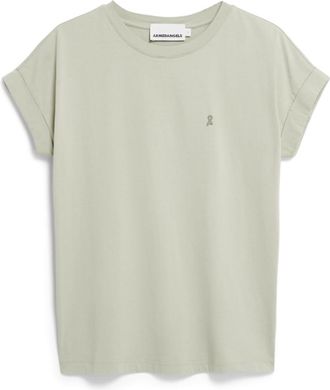 Armedangels Damen T-Shirt aus Bio-Baumwolle IDAARA Loose Fit Seagreen