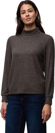 Street One Softes Shirt Rustic Brown Mel. 40