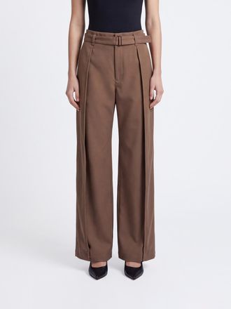 Christophe Lemaire Hose Damen Farbe Braun