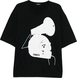 Undercover t-shirt à col rond - Noir