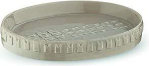 KELA Kela Badezimmer Seifenblock Halter, Porzellan, Grau, 13 mm X 10 mm