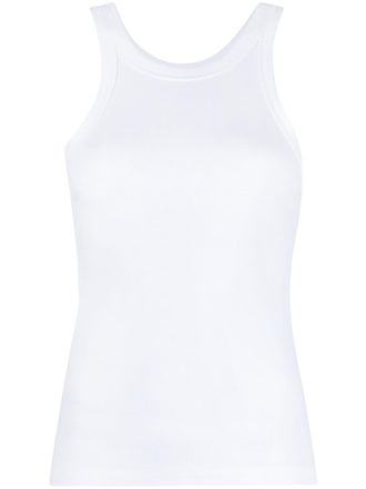 Toteme débardeur Espera nervuré - Blanc