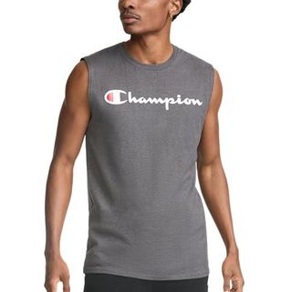 Champion D&eacute;bardeur sans Manches pour Homme, Granite chin&eacute;, Taille M