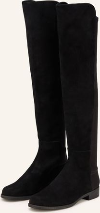 Stuart Weitzman Overknee-Stiefel schwarz