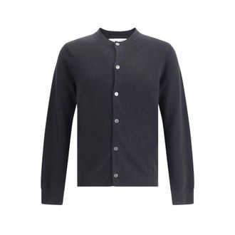 Comme Des Gar&ccedil;ons Woll-Cardigan mit Knopfverschluss - - Knitwear - Herren - Schwarzk - M