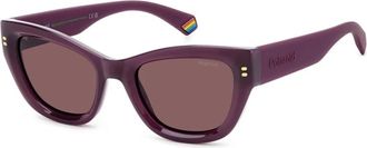 Polaroid Femme, Accessoires, Rouge, Taille: 52 MM PLD 6237/S/X 8Cq(Kl) Lunettes de soleil