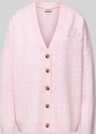 Baum Und Pferdgarten Oversized Strickjacke mit V-Ausschnitt